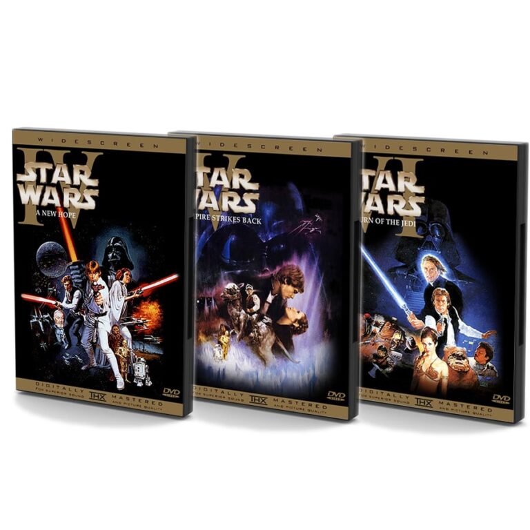 Star Wars The Original Trilogy (1977-1983) DVD – Rare movies on DVD ...
